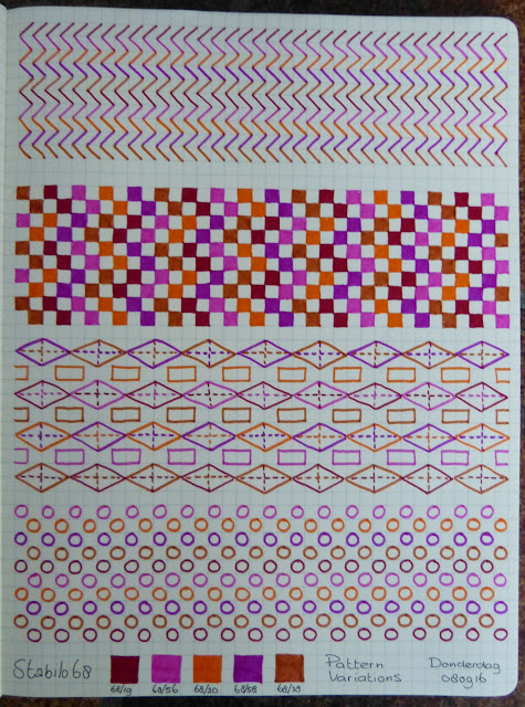 Caatje's Artsy Stuff: Pattern Variations