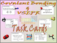 Bond with James: Chemistry Task Cards