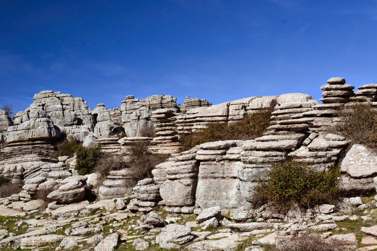 El Torcal de Antequera, un modelado milenario.
