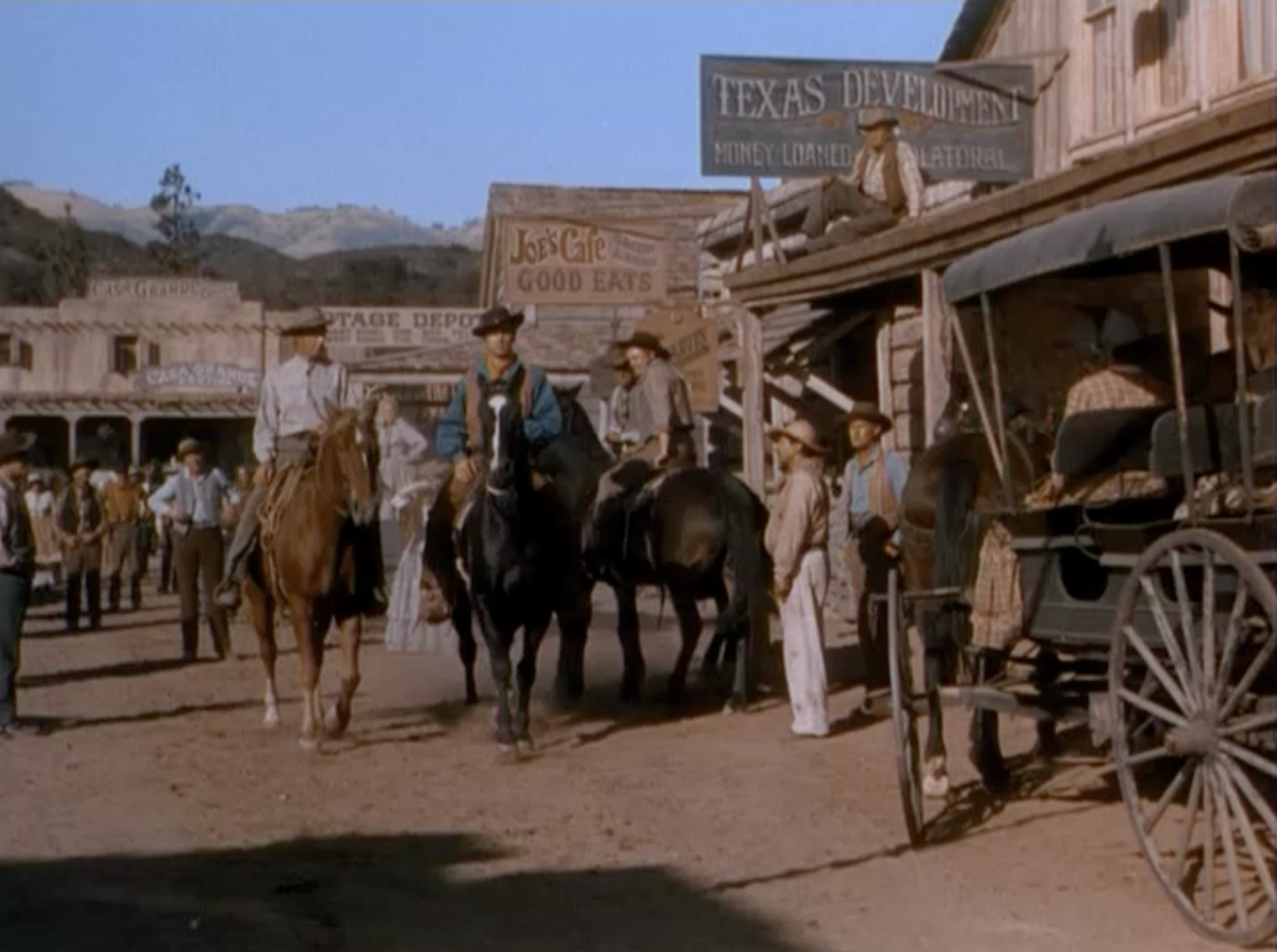 Iverson Movie Ranch: The Iverson Movie Ranch Western street, one ...