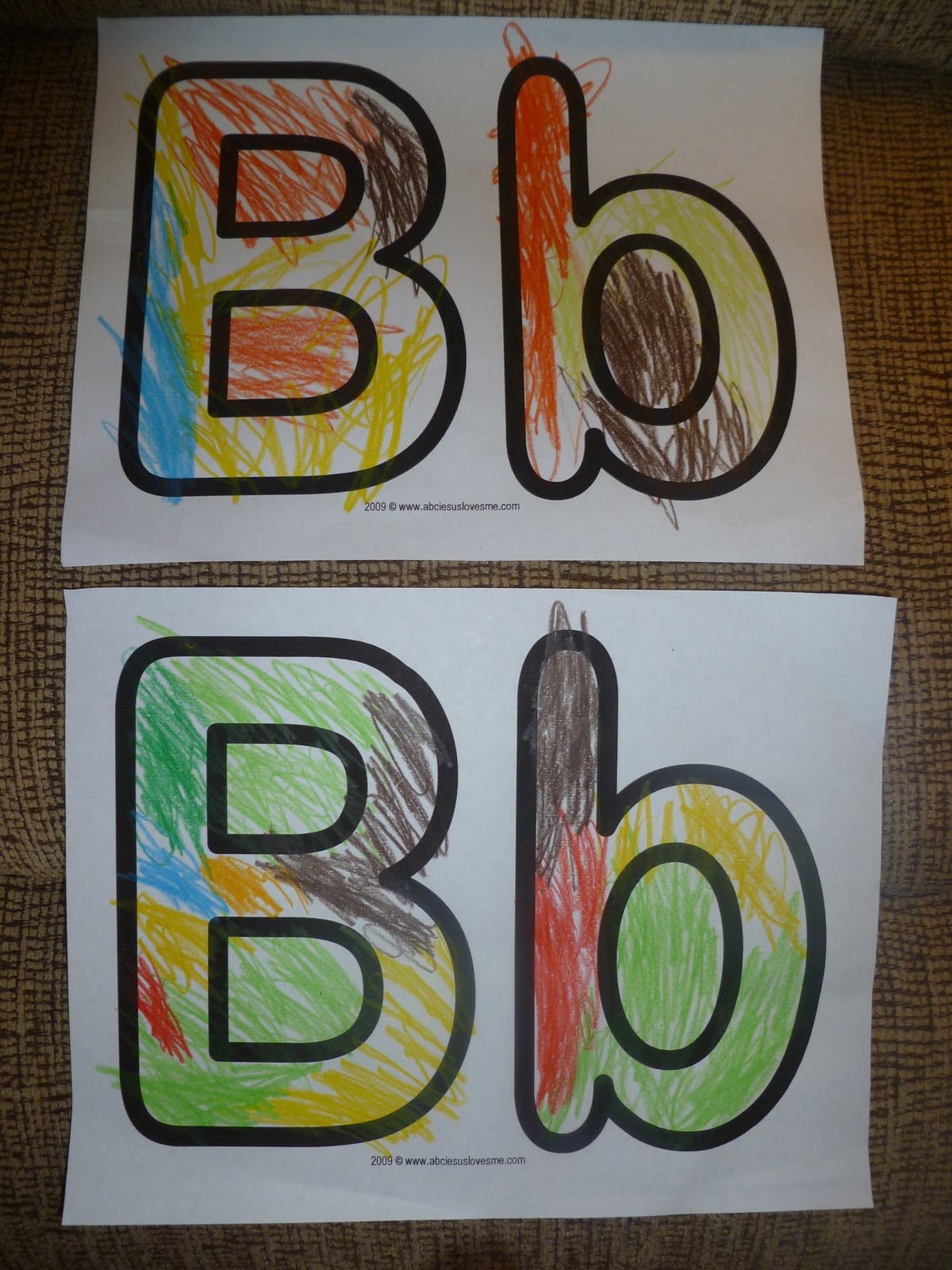 LETTER OF THE WEEK - LETTER B b - Mama to 6 Blessings