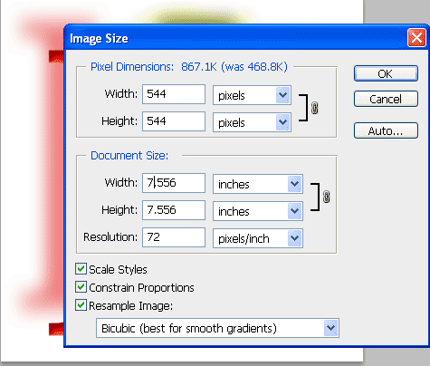How to Increase the size of Image