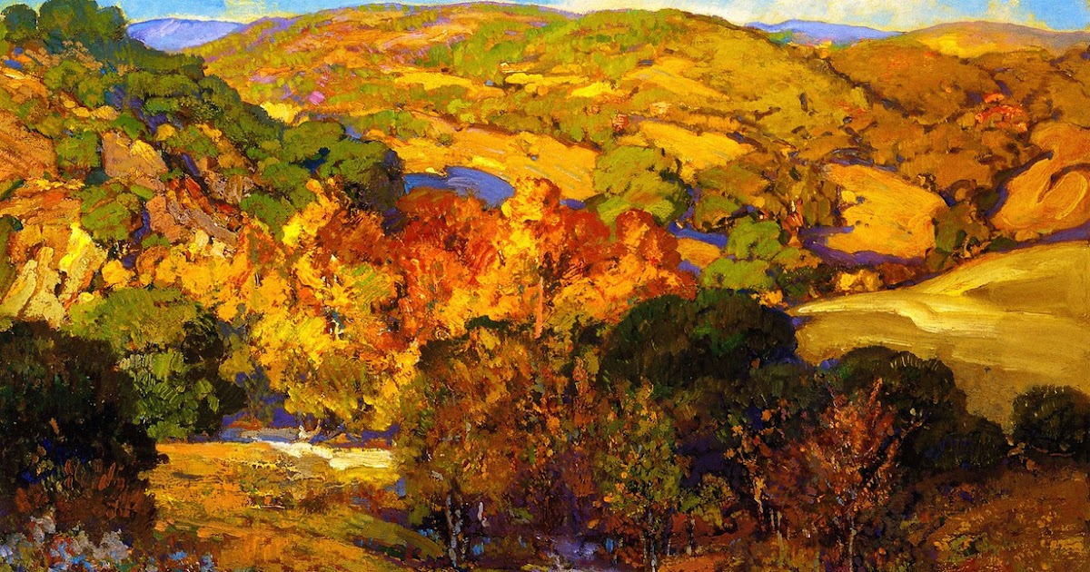 Field & Garden: Vintage Art Appreciation: Celebrating Fall Colours with ...