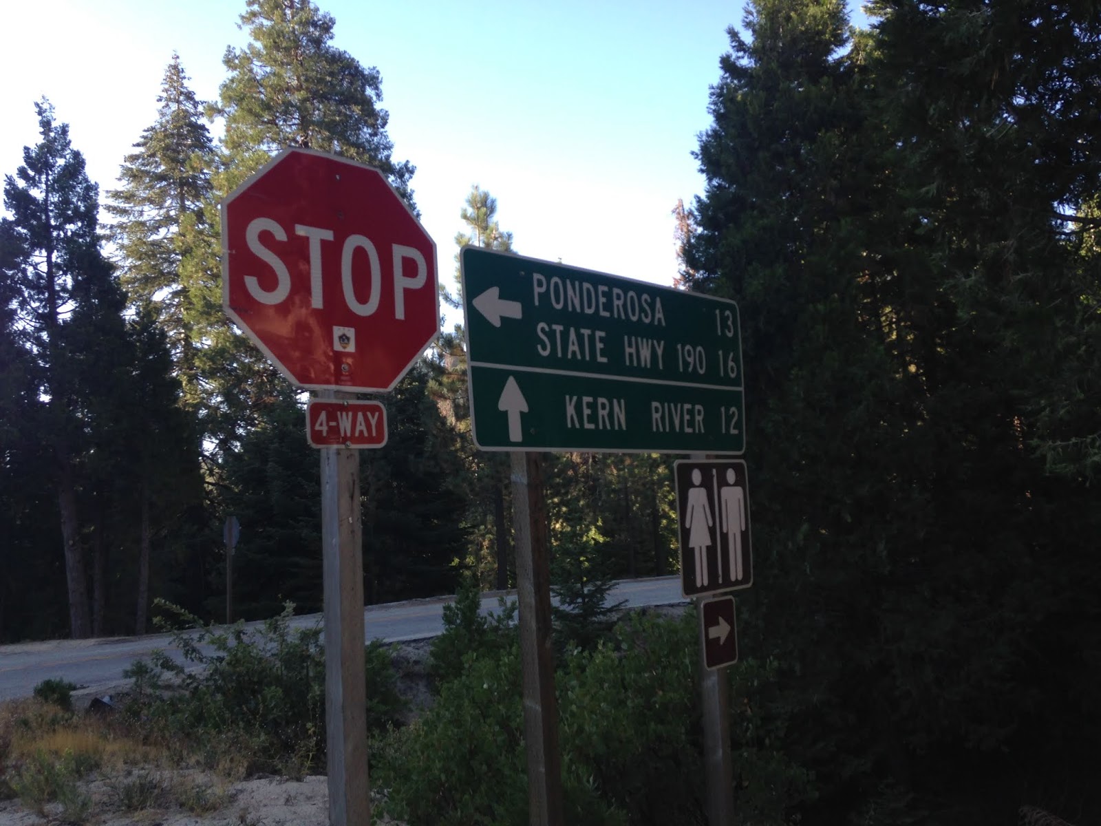 Trans-Sierra Highway Passes; Sherman Pass Road and Signed County Route J41