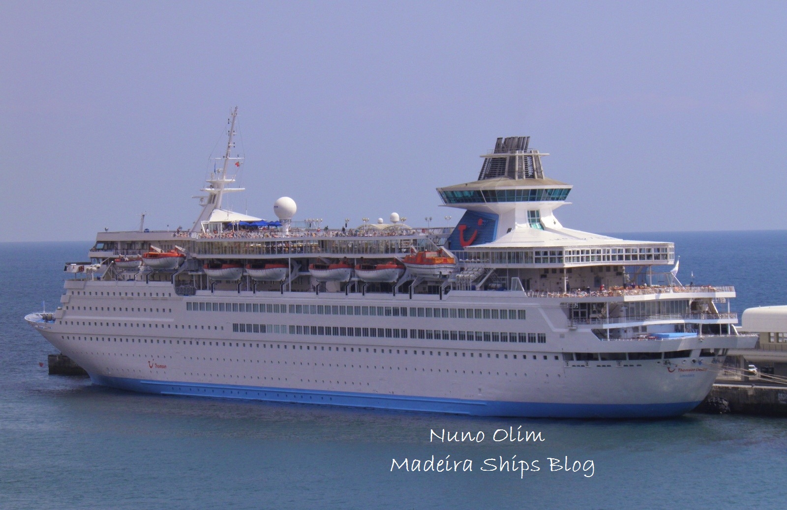 MADEIRA SHIPS: Seabourn Spirit, Thomson Destiny e Aida Sol