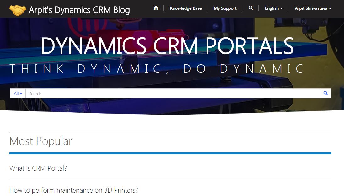 Arpit's Dynamics 365 Blog: Enable +New button in the Lookup view of the Dynamics 365 portal.