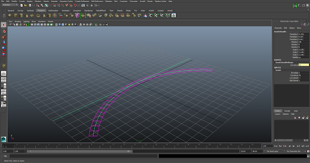 vfxlawliet: Maya model curve