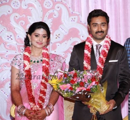 Actress Sneha Marriage Reception Photos