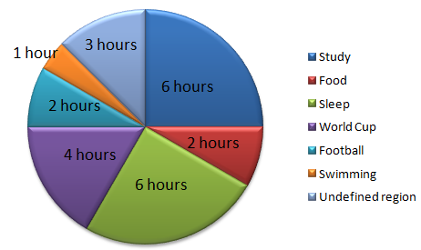 The World and Me : The making of my pie chart...