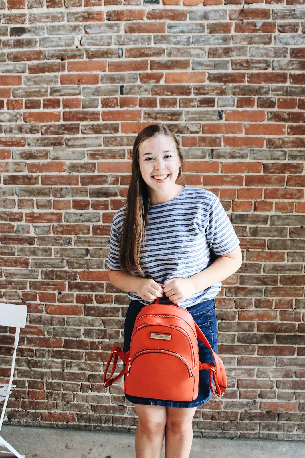 Little Red Backpack - The Trendy Chick