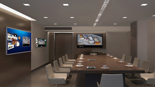 Desain Interior Ruang Rapat Kantor Minimalis - Heqris Workspace