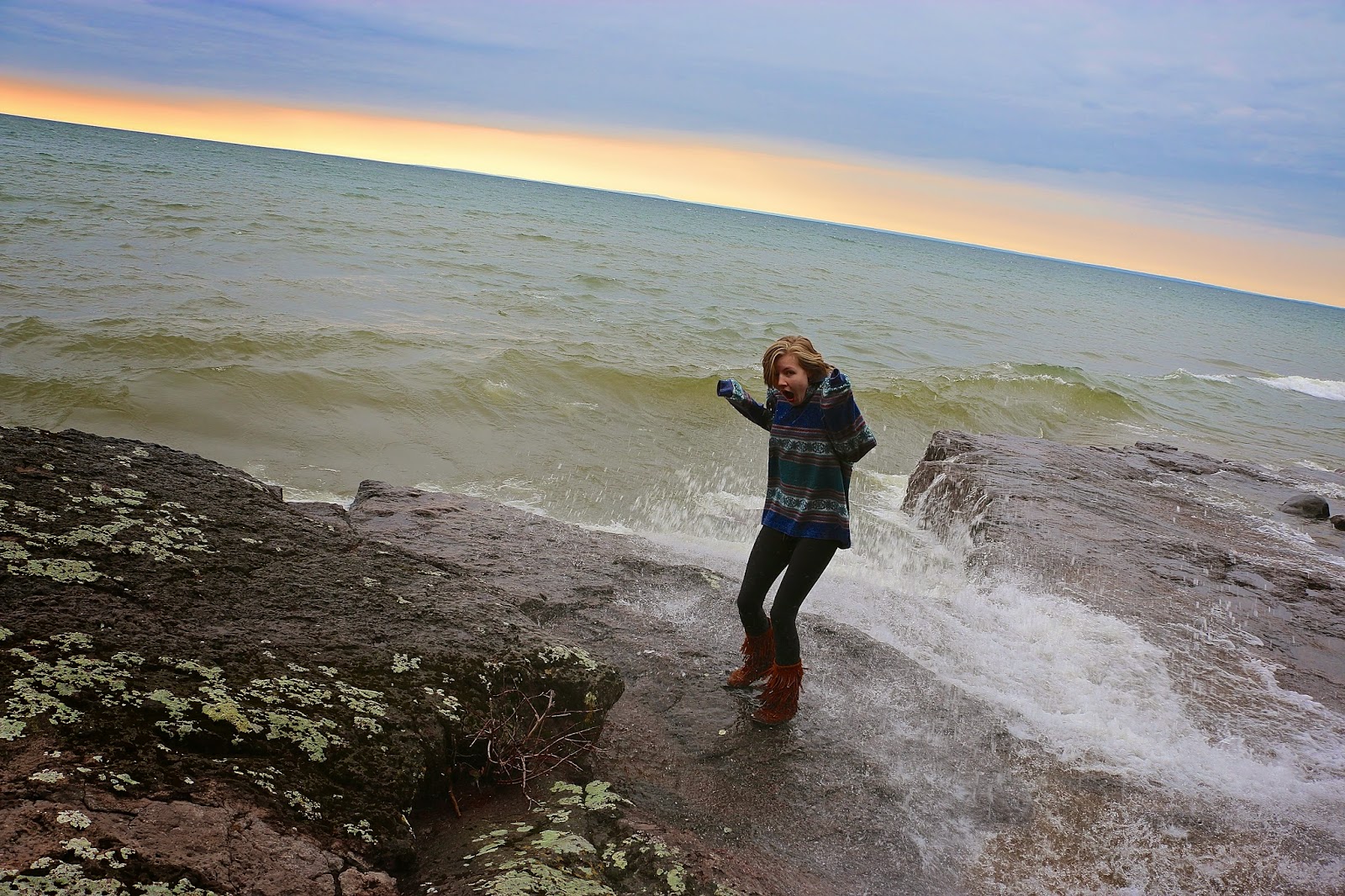 Russman's spot: Wave Running on Lake Superior