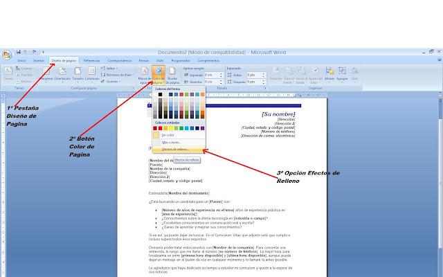 Como poner pergamino en word - Imagui
