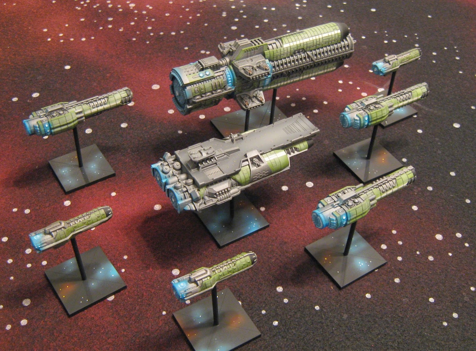 Kevin's Miniatures & Hobby Table: Firestorm Armada: Sorylians