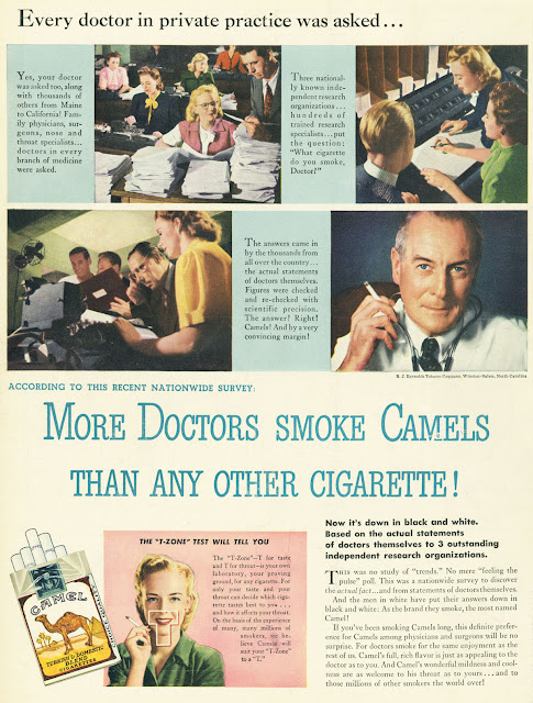 30 Outrageous Vintage Cigarette Ads Claimed That “More Doctors Smoke ...
