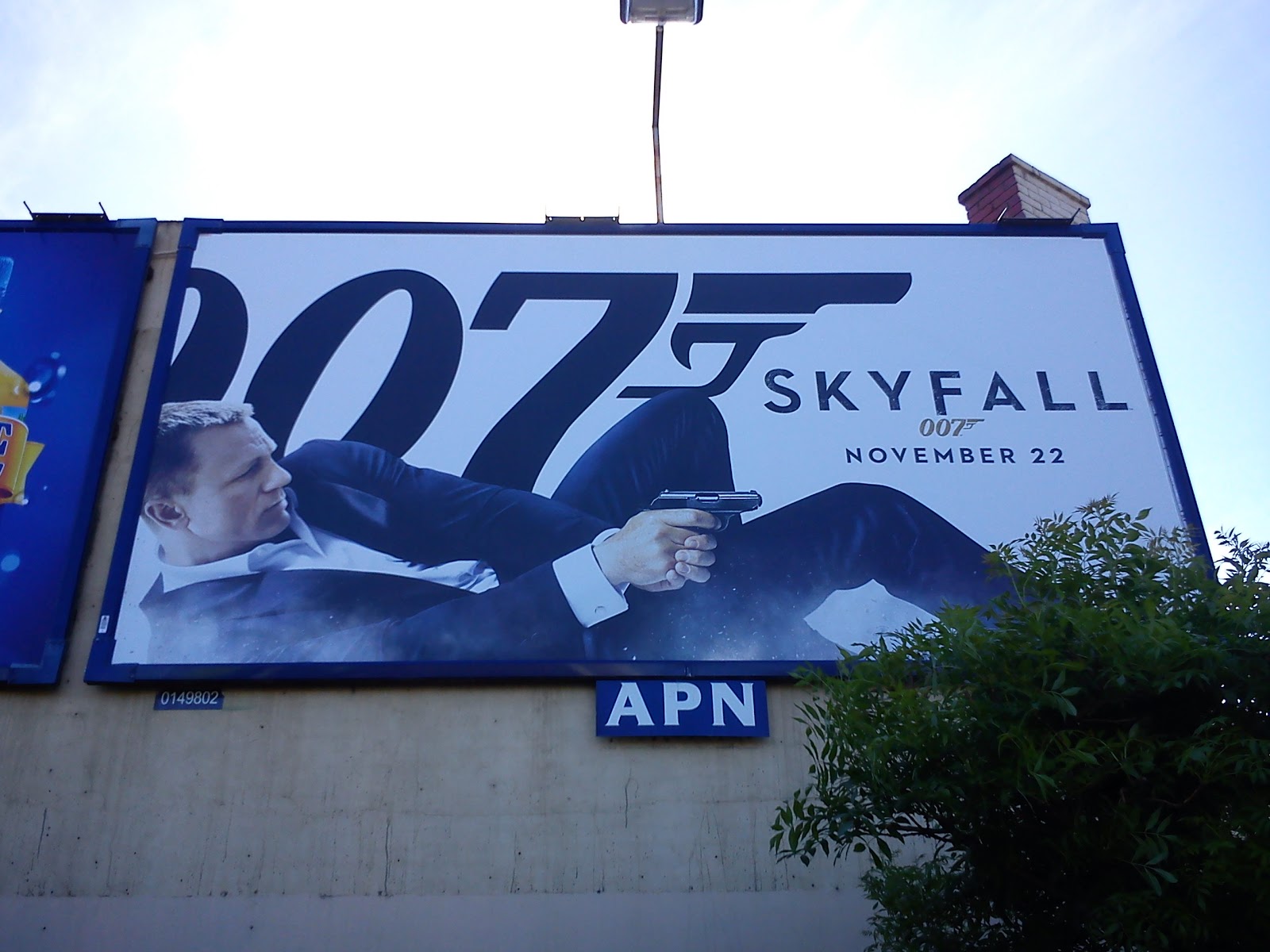 Collecting Piz Gloria: "Skyfall" Billboards Appearing Around The City