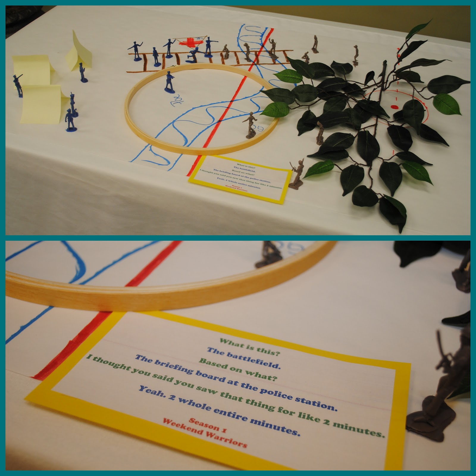 i thought of it second.: psych party.