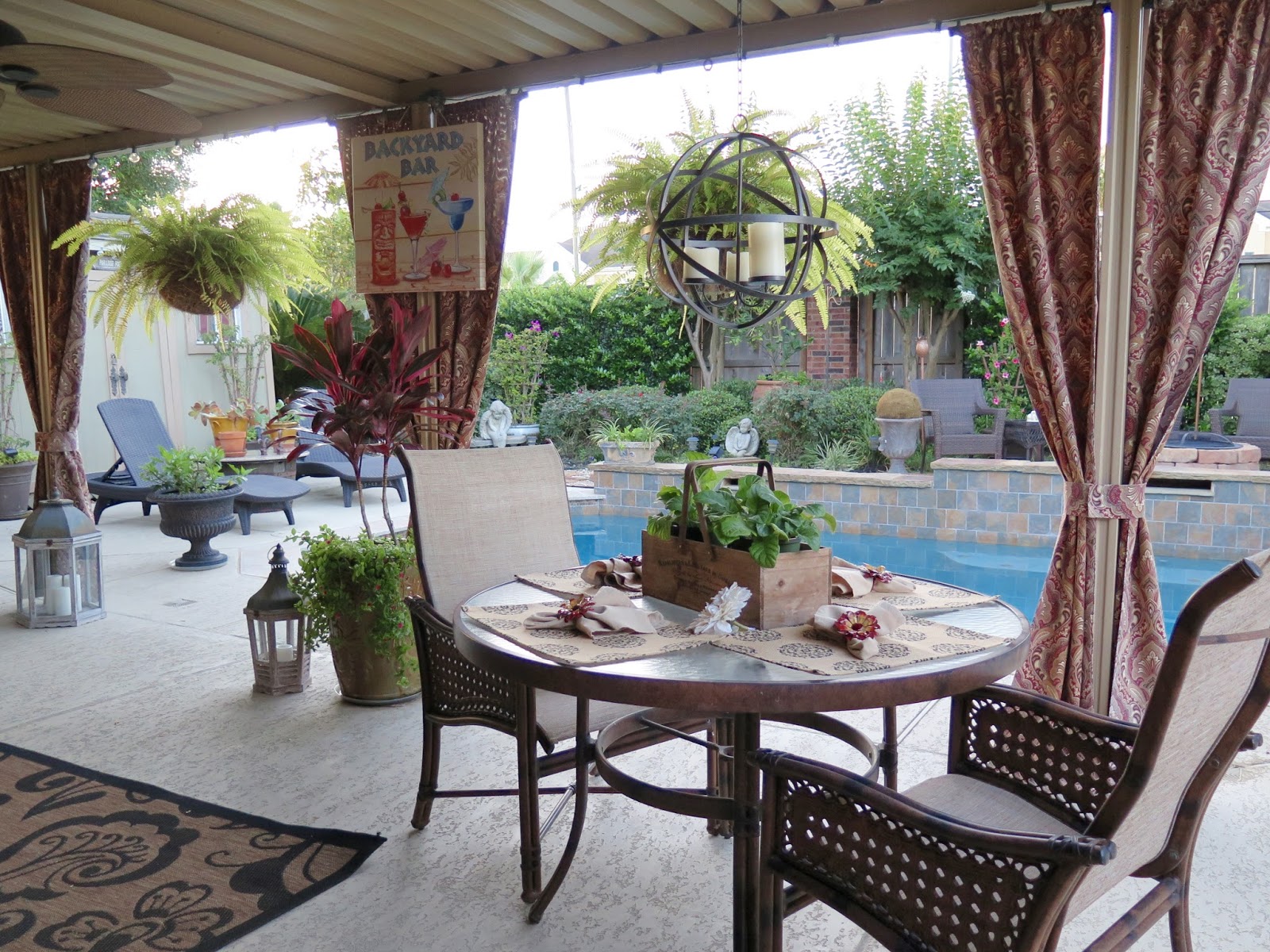 Life By The Pool. . .it's just BETTER!: Backyard Patio Transformation