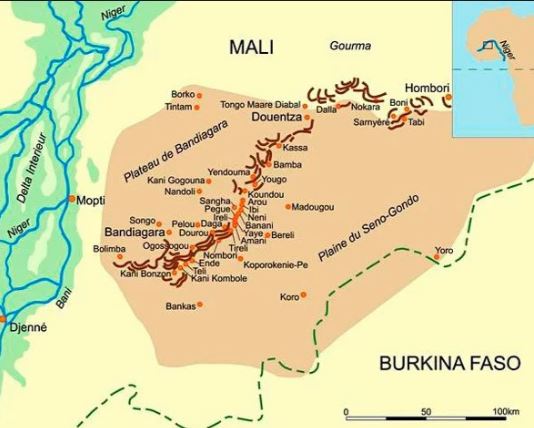 A traves de Africa: Los Dogons