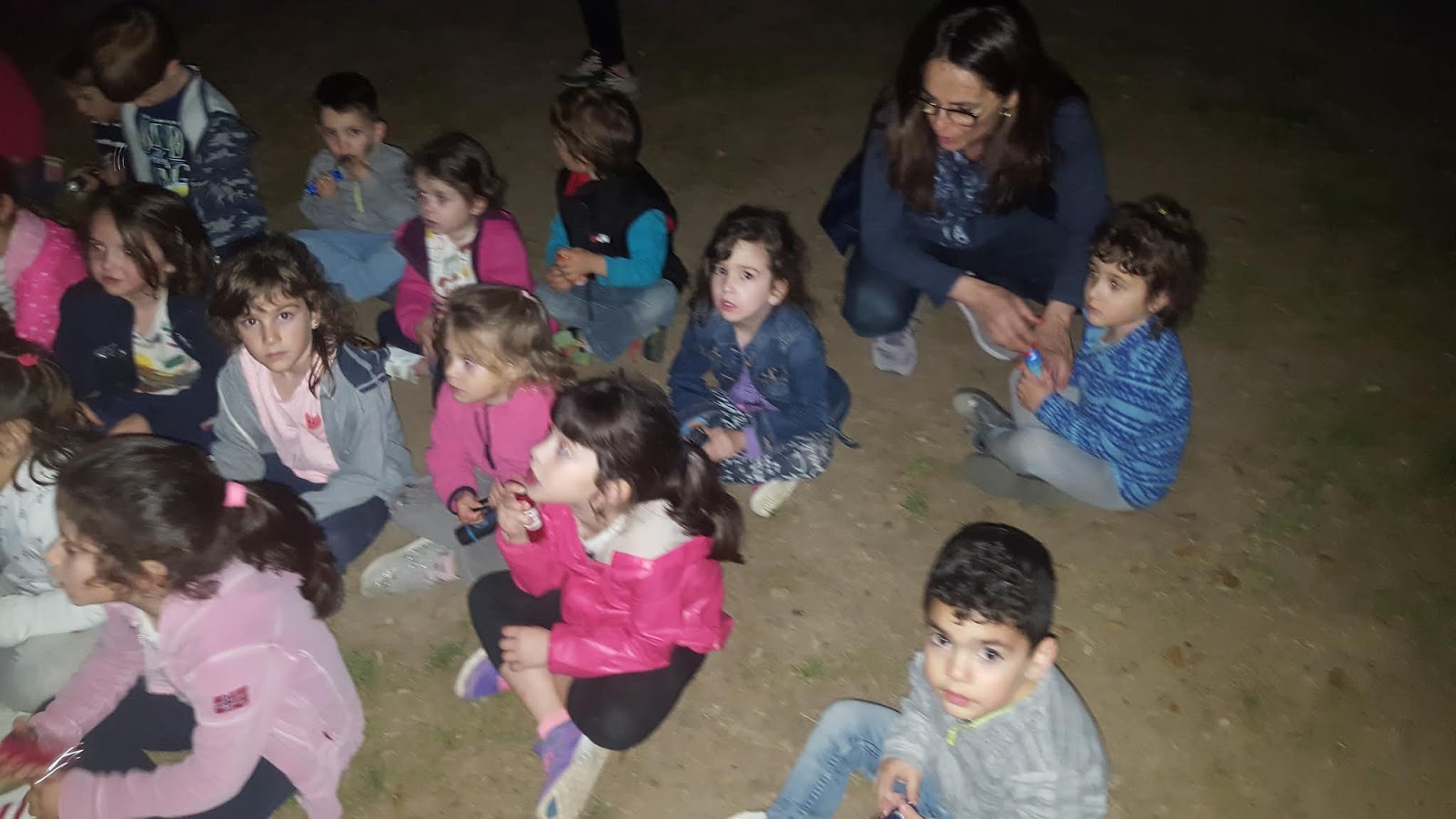 Colònies de l'Escola del Sol: Joc de nit