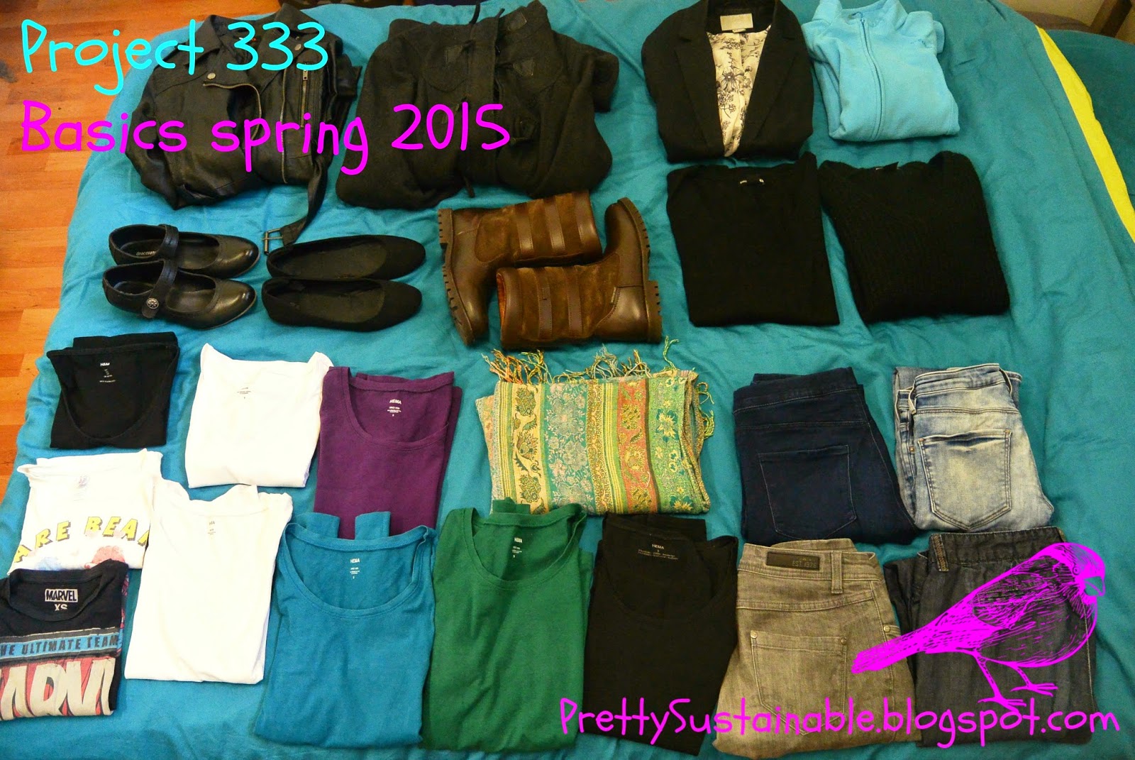 Pretty Sustainable: Project 33 wardrobe basics spring 2015