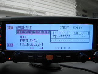 KD8KSN QRV: Additional Features on the Yaesu FTM-350AR