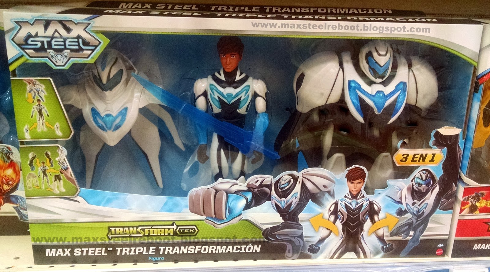 Max Steel Reboot: Línea Max Steel 2015 completa