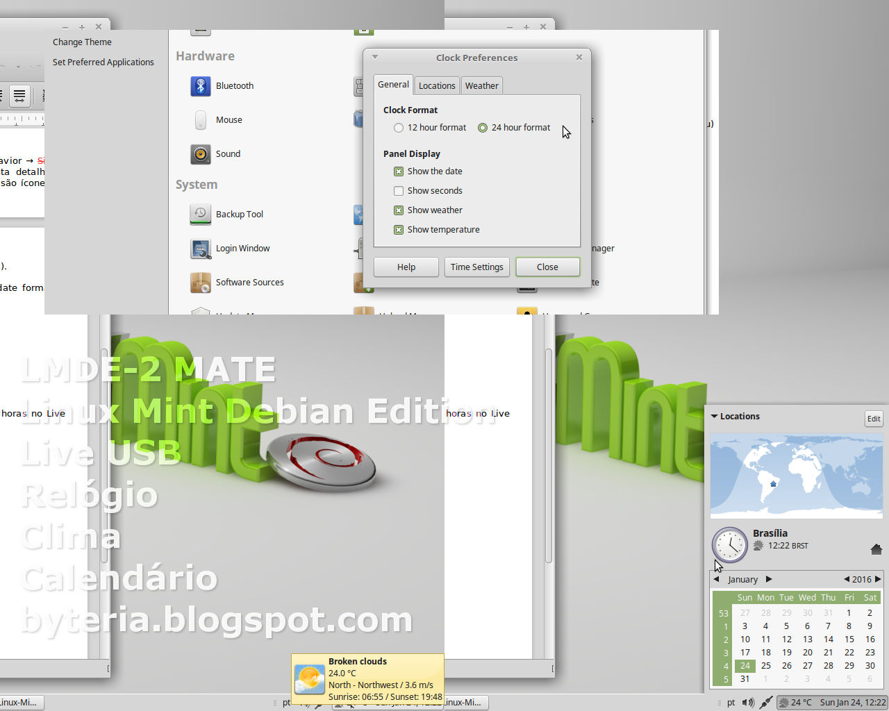 Byteria: Live LMDE-2 - Linux Mint Debian Edition MATE