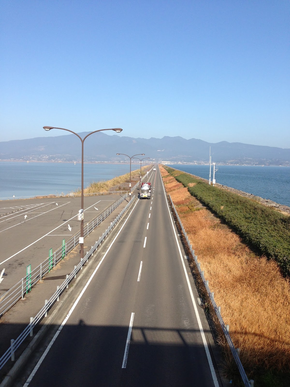 Dream Tours Japan: Isahaya Bay Dike Road: Nagasaki Prefecture