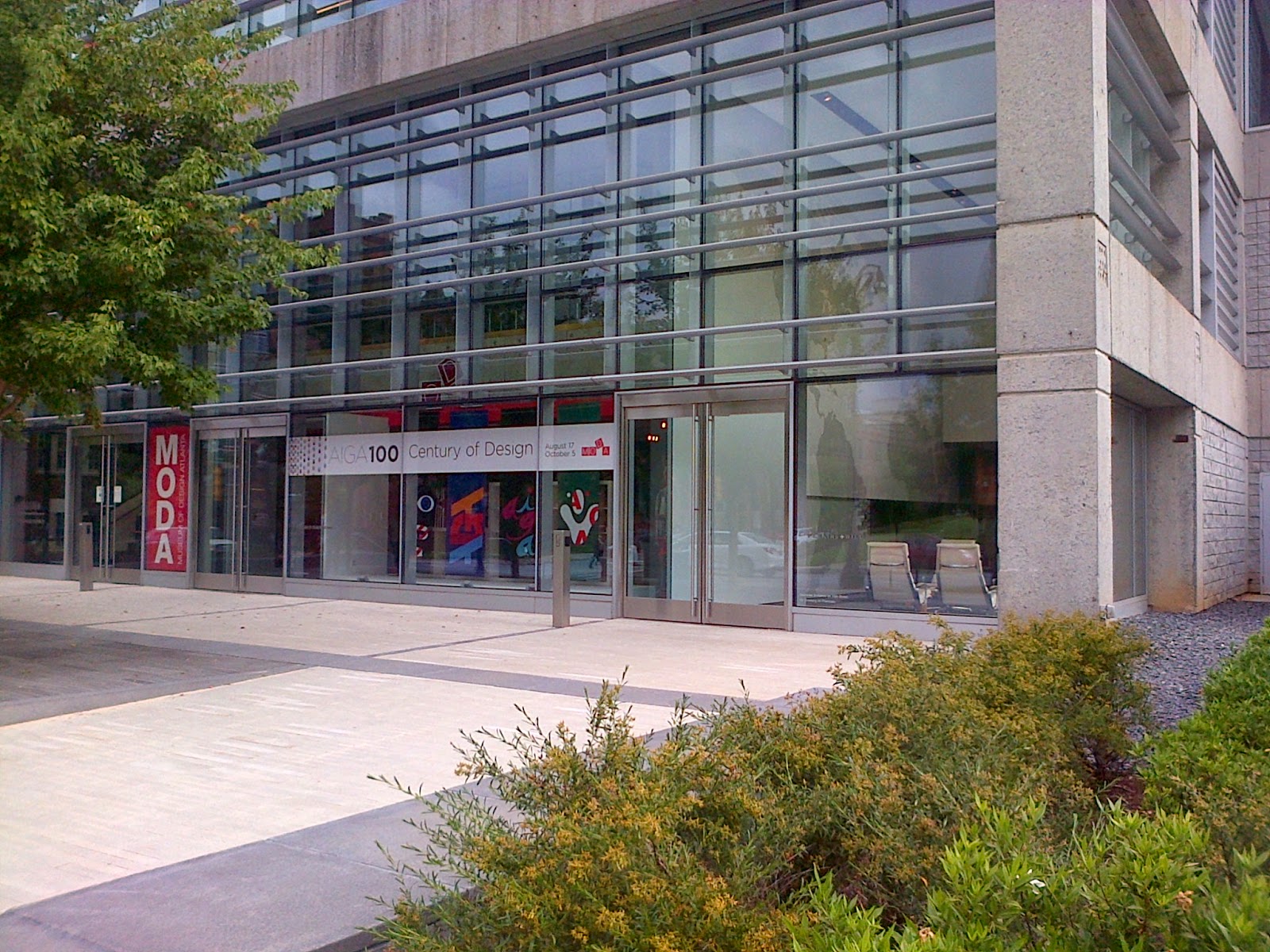 View from the Birdhouse: Museum of Design Atlanta (MODA) - A Photo Tour