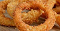 Homemade Extra Crispy Onion Rings | DRINK & FOOD RECIPES