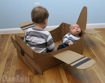 ChemKnits: Cardboard Airplane!