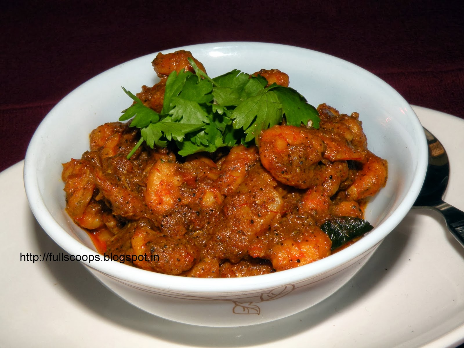 Prawn Masala Recipe ~ Full Scoops - A food blog with easy,simple ...