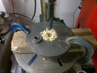 Pauls splitscreen van project: How to make a metal shrinking disc