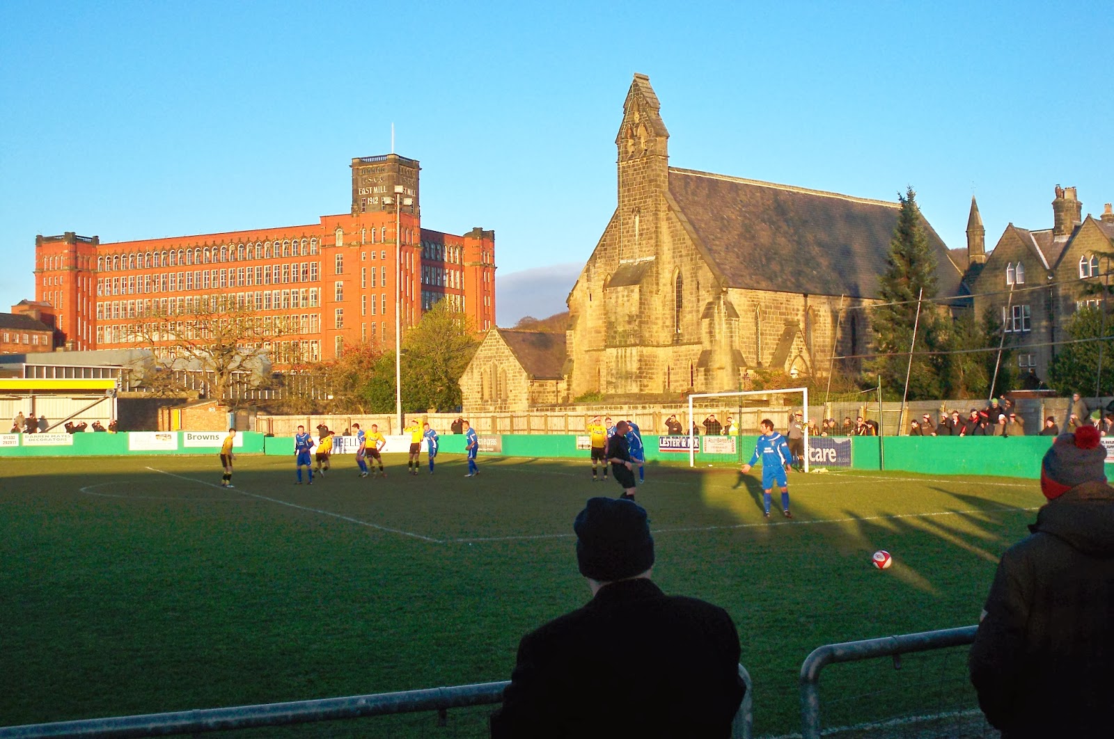 Football Grounds visited by Richard Bysouth: Belper Town FC