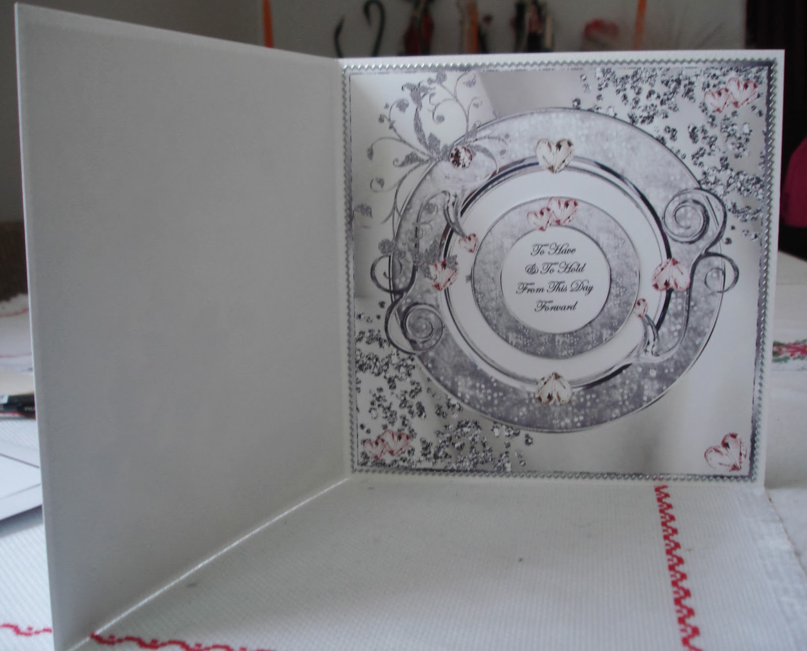 Lorraine Lives Here: Wedding card Lorraine Lives Here: Wedding card