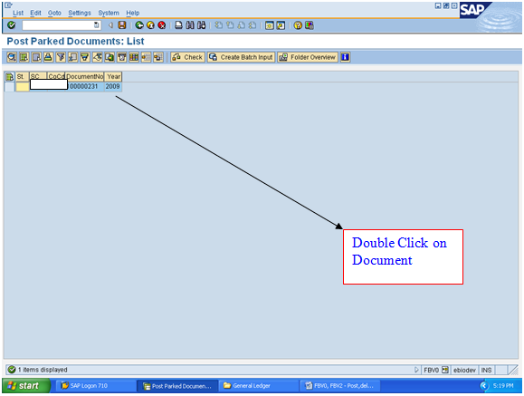 Free SAP Training Manuals: T Code-FBV0 / FBV2: SAP FI USER MANUAL