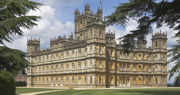 Sense and Simplicity: Downton Abbey House Tour