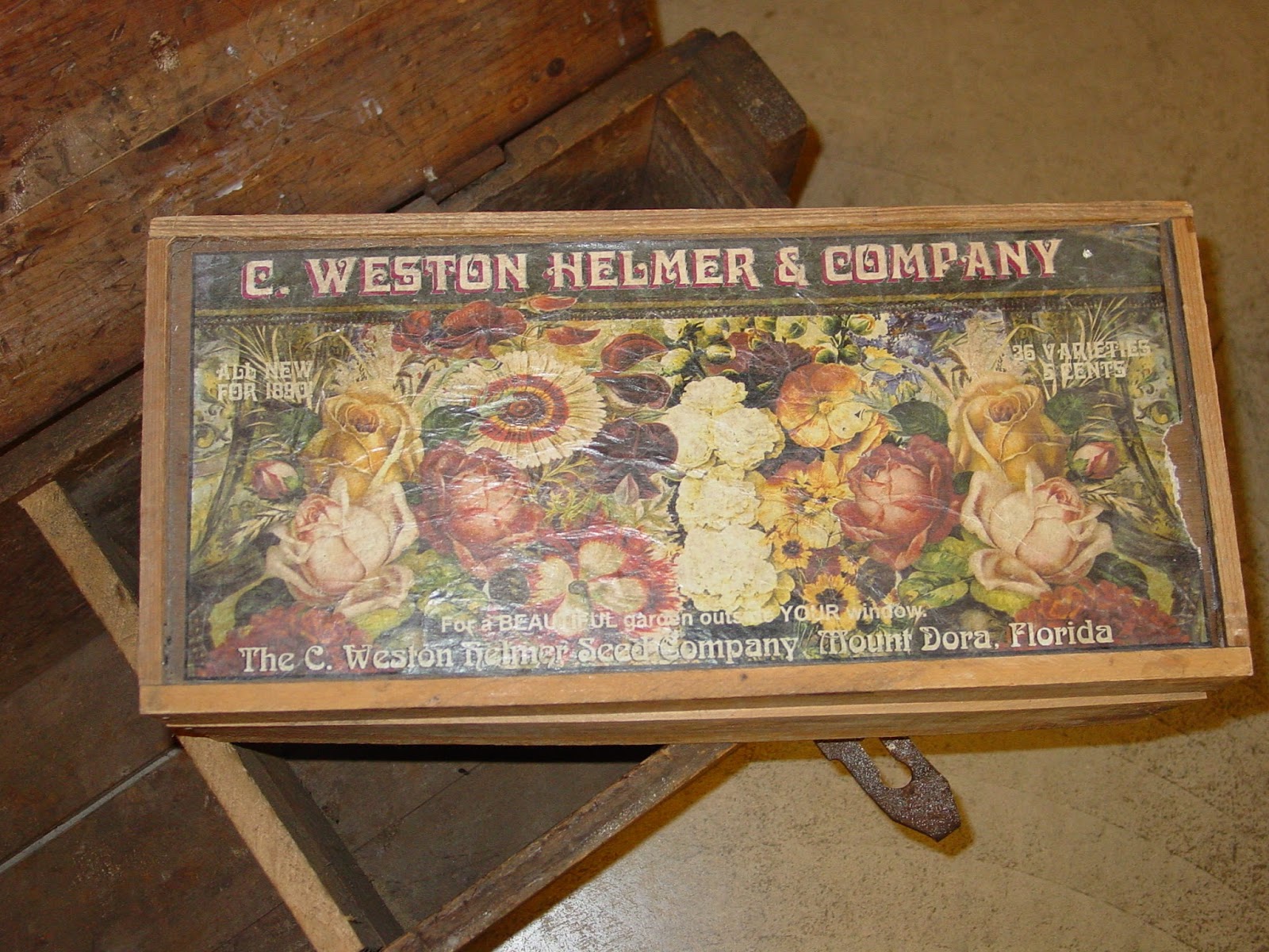 Fox Den Findings: Primitive Country Store Counter Top Seed Boxes