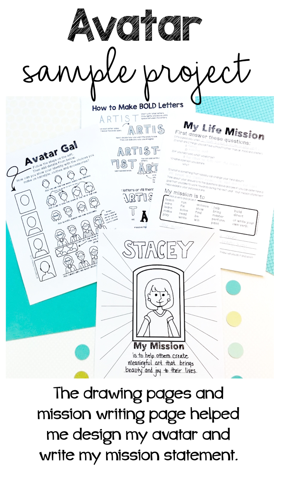 Avatar Drawing - Identity Art Project - Expressive Monkey