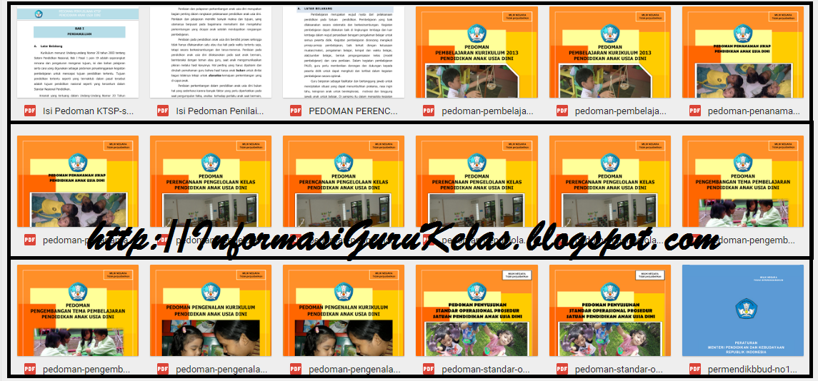 Contoh Media Pembelajaran PAUD Kurikulum 2013 - Informasi Guru Kelas