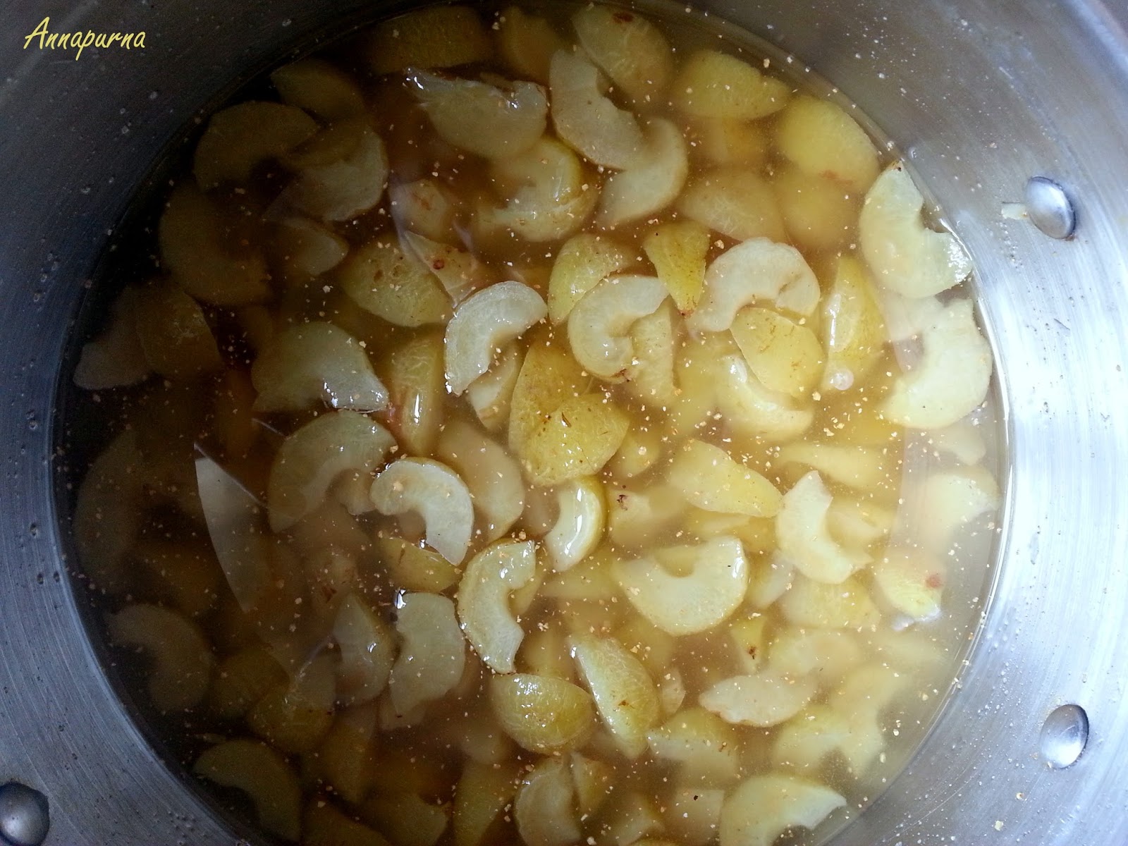 Annapurna: Amla Candy Recipe / Candied Indian Gooseberry