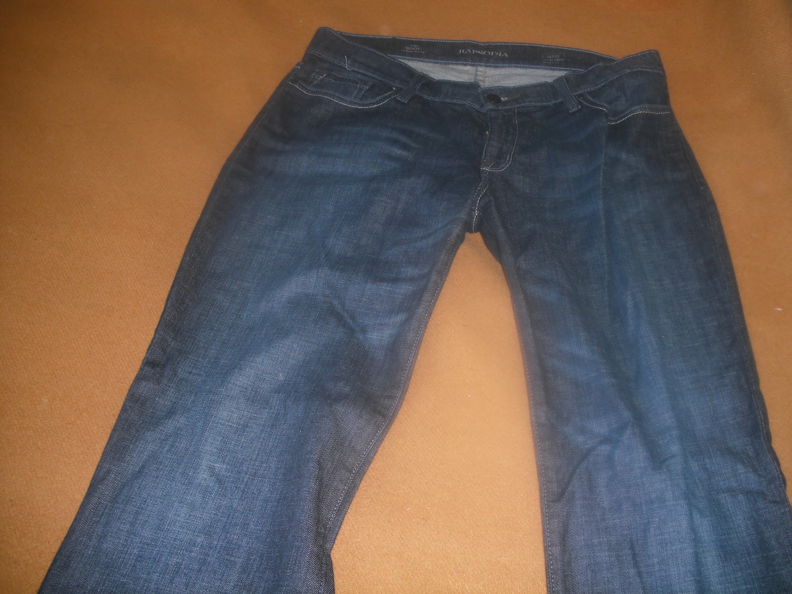 el vintage buenos aires: 391.- Jean color azul gastado edición lona ...