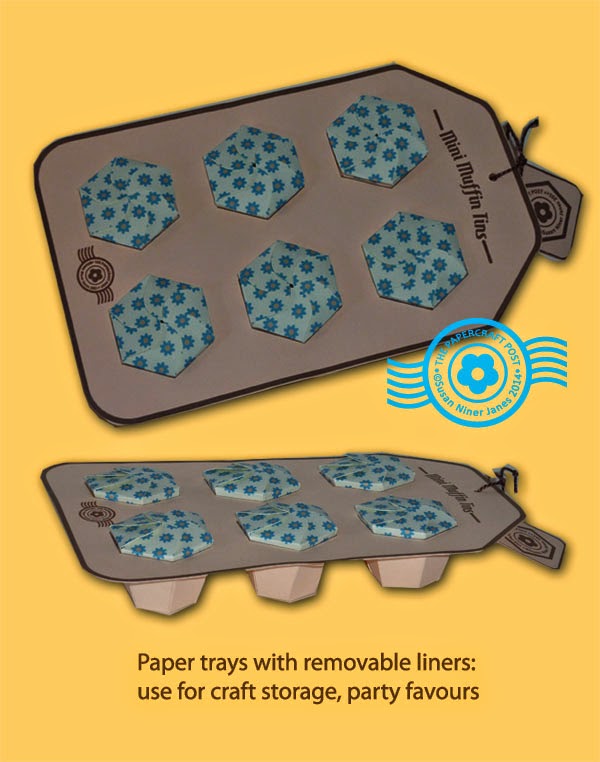 The Papercraft Post: "Mini Muffin Tin" Tutorial