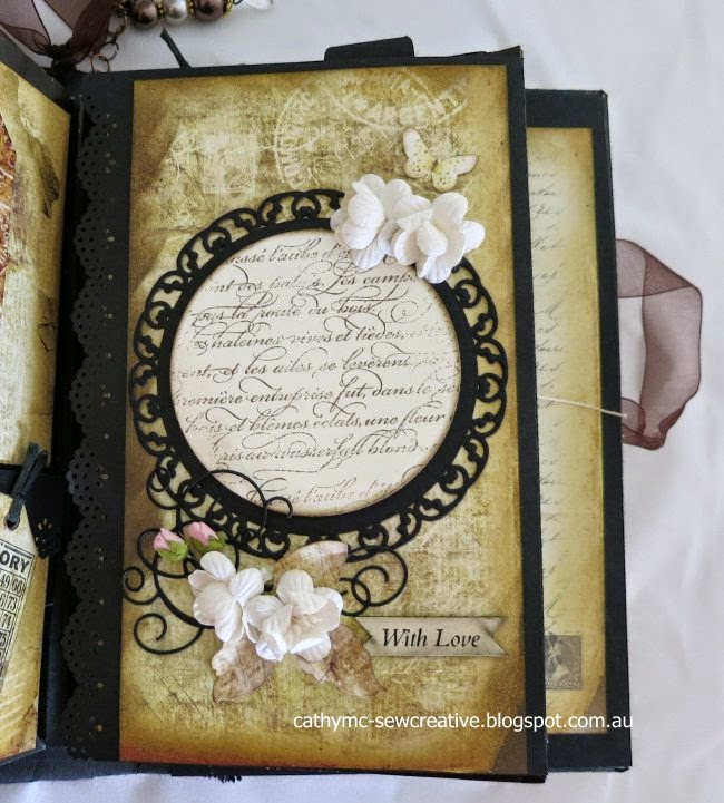 Sew Creative: Vintage Paper Bag Mini Album plus a Video Tutorial