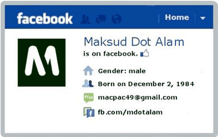 Maksud Dot Blog | PeoplesChoice: How to create Facebook ID Card