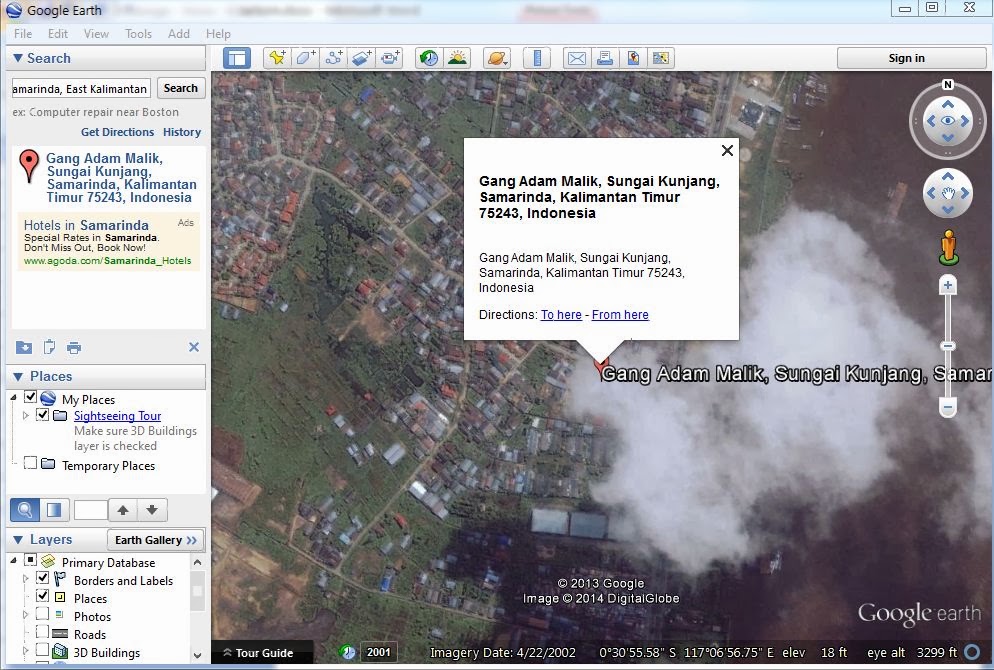 My Page Blog: Kegiatan 1.1.1,4 Cara Menggunakan Google Earth