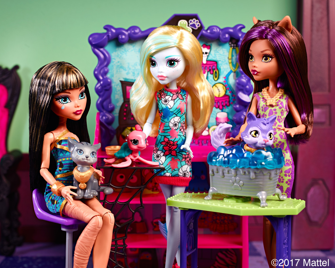 Monster High-Pretty : Foto de las muñecas Monster High Ghoul´s Beast Pet