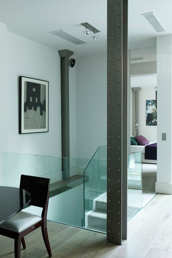 70 Model Tiang Rumah Indoor, Tampil Beda Penuh Gaya - Rumahku Unik