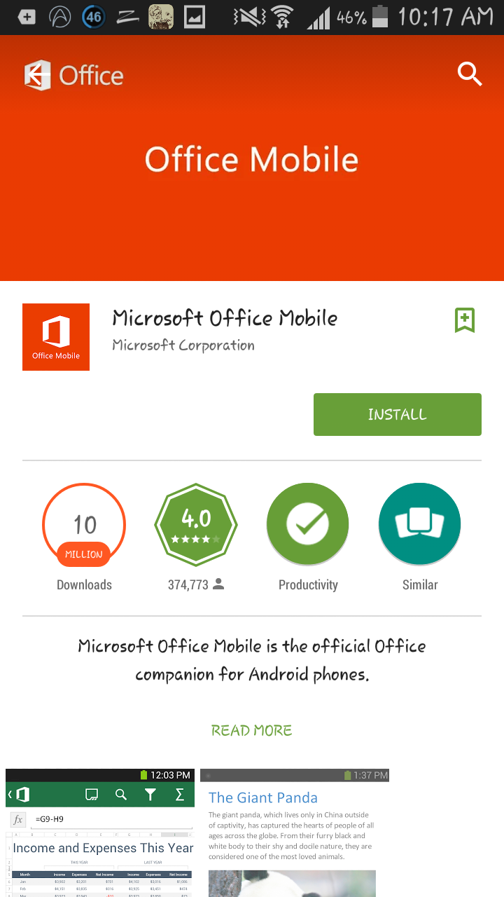 Unified Communication Techies: Office for Android phone Preview now ...